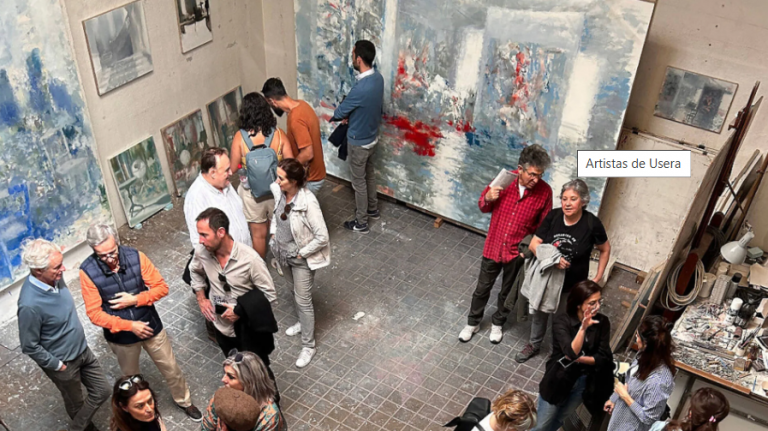 Los artistas y estudios de Usera abren sus puertas al público: del ...